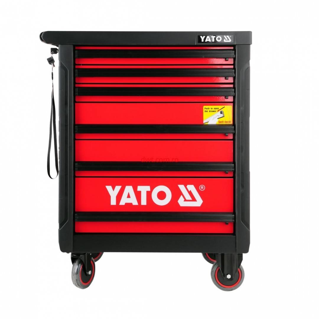 Dulap scule,Yato YT-55300 profesional, 958X766X465 mm, 177 buc, 6 sertare