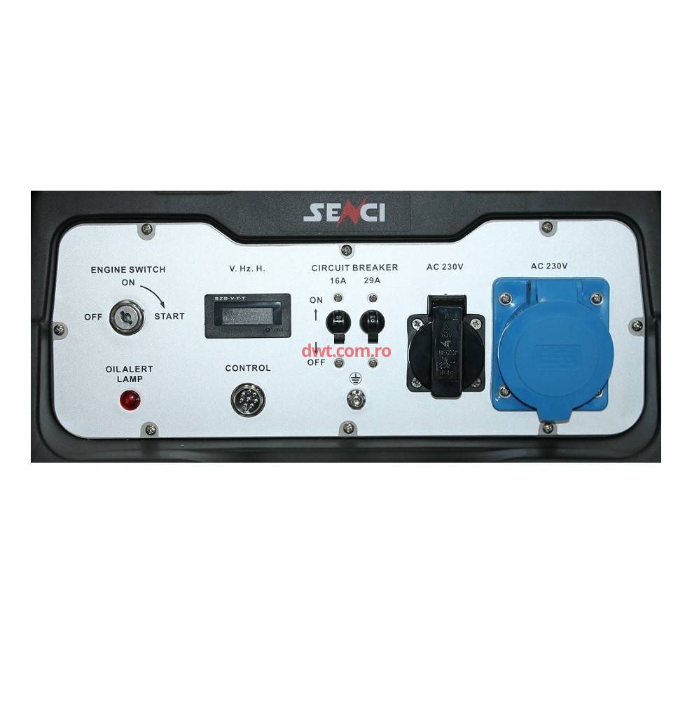 SENCI SC-8000 ATS Generator monofazat 7kW cu automatizare Senci SC-8000 ATS