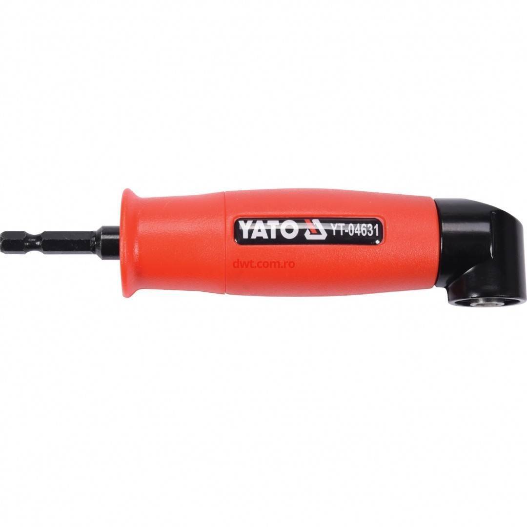 YATO YT-04631 Adaptor bormasina cu cap inclinat Yato YT-04631, unghi 90 ...