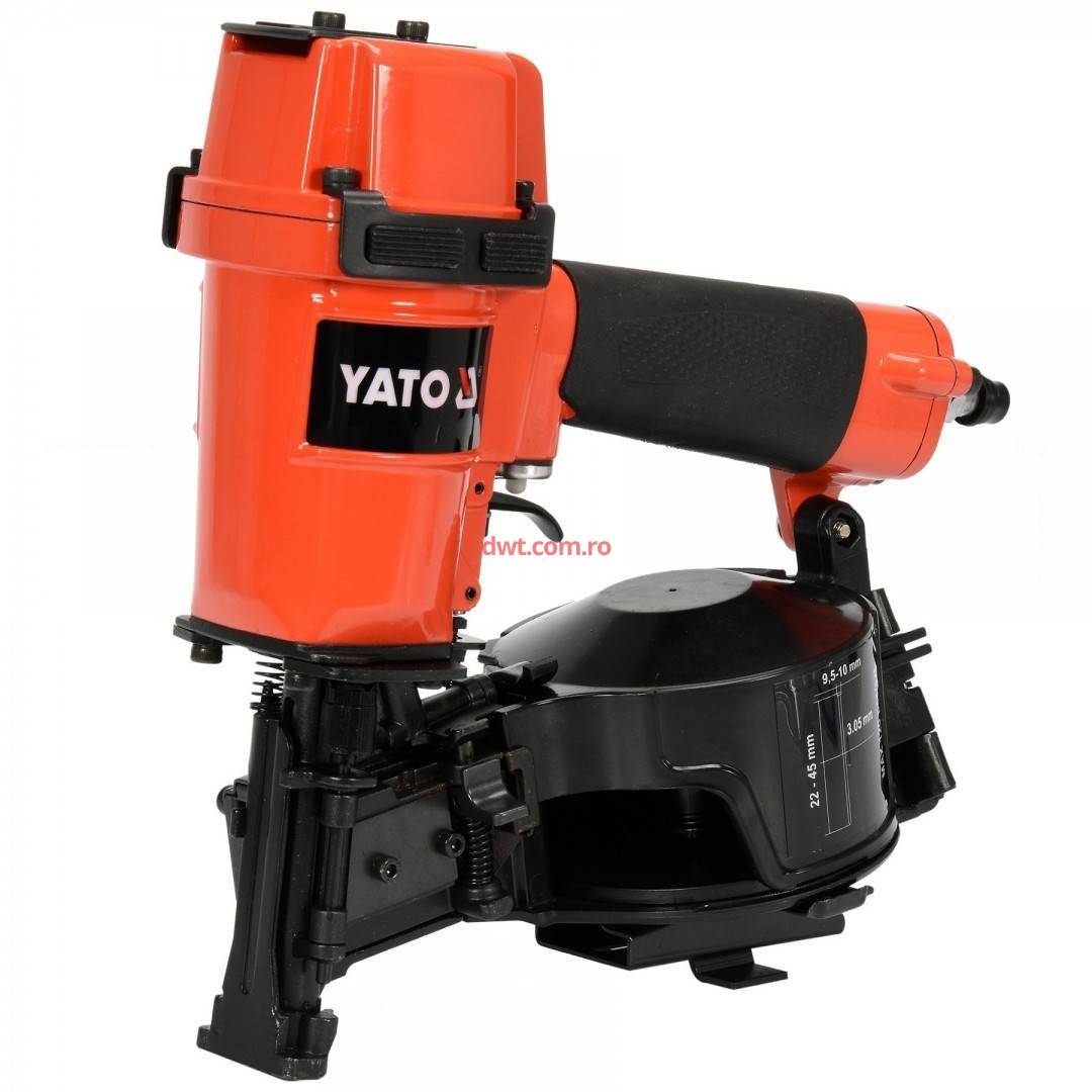 YATO YT-09211 Capsator pneumatic pentru batut cuie Yato YT-09211, 7 Bar ...